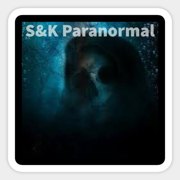 Creepy Grim Reaper Skull Sk Paranormal Sticker Teepublic
